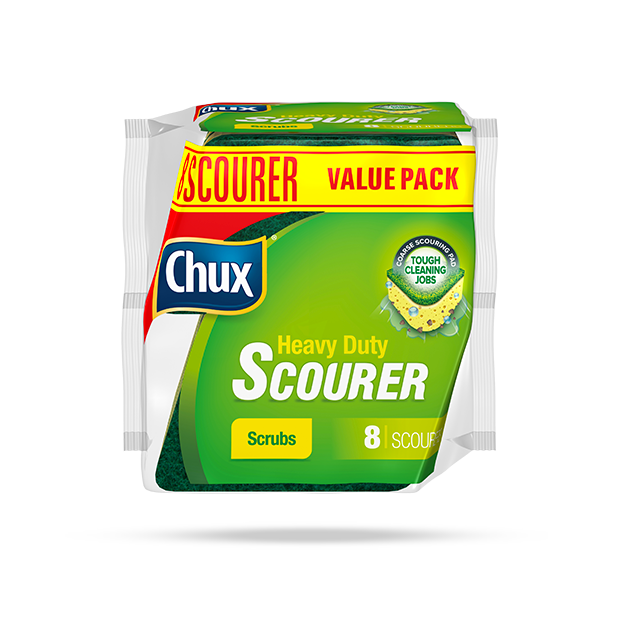 Chux® Heavy Duty Scourer Scrubs – 8 Pack | Chux